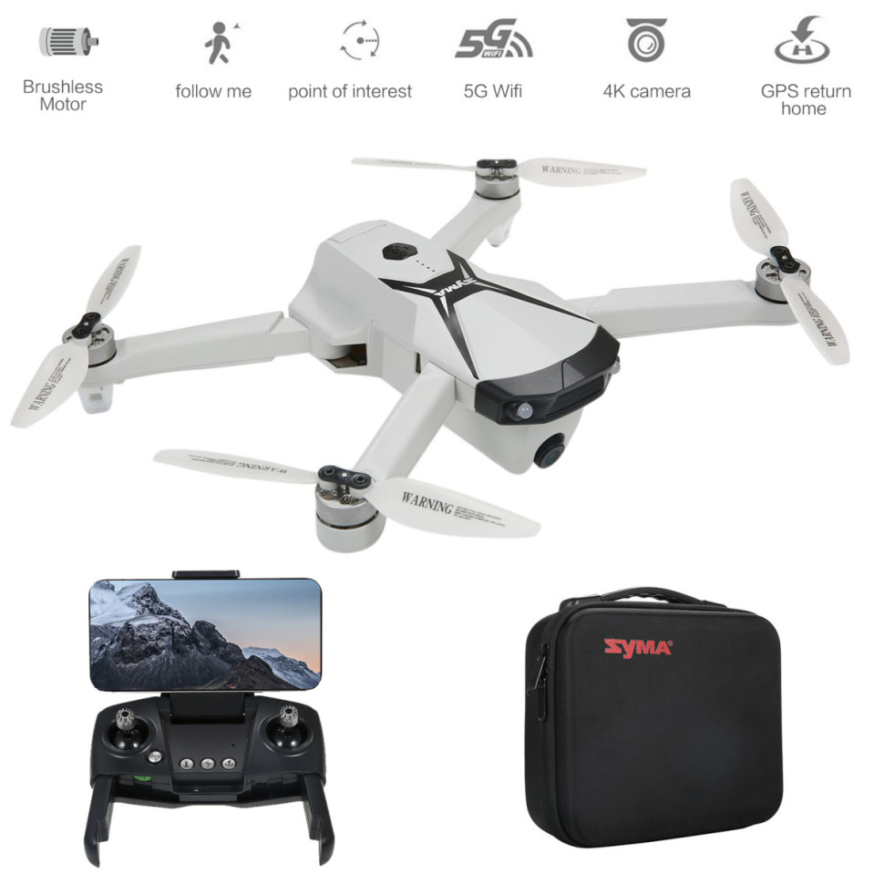 Квадрокоптер Syma с камерой 4K, FPV, GPS - SYMA-Z6PRO-BAG купить оптом или в розницу в Москве.